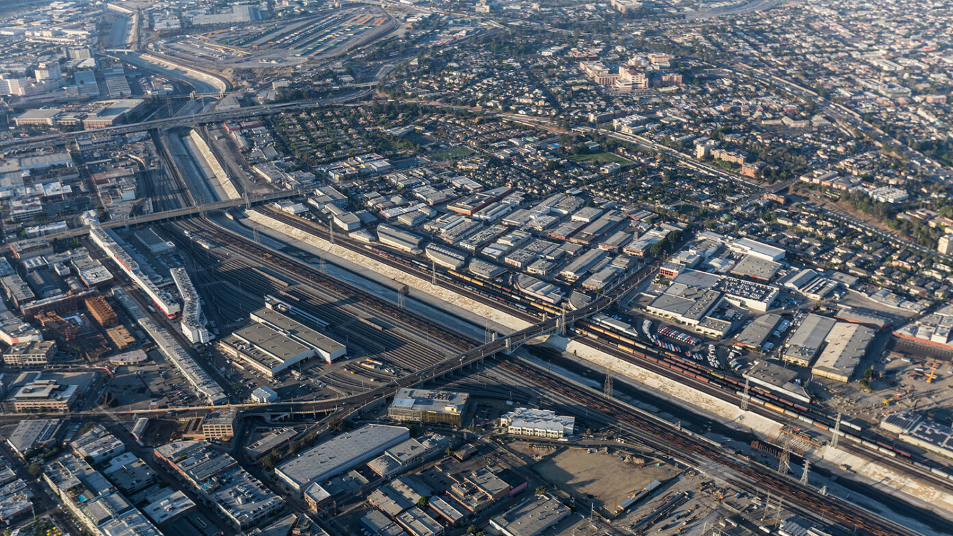 LA AREA EMERGENCY Declared as Boyle Heights Warehouse Fire Burns Into a ...